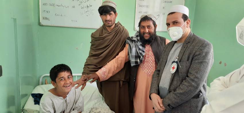 A Prosthetic Leg, Relay Messengers Help Unite Hakimullah with His ...