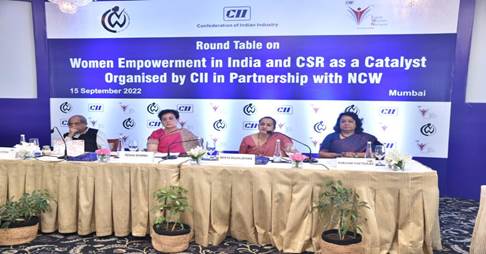 NCW Roundtable on CSR Funds to Catalyse Women Empowerment Stresses on ...